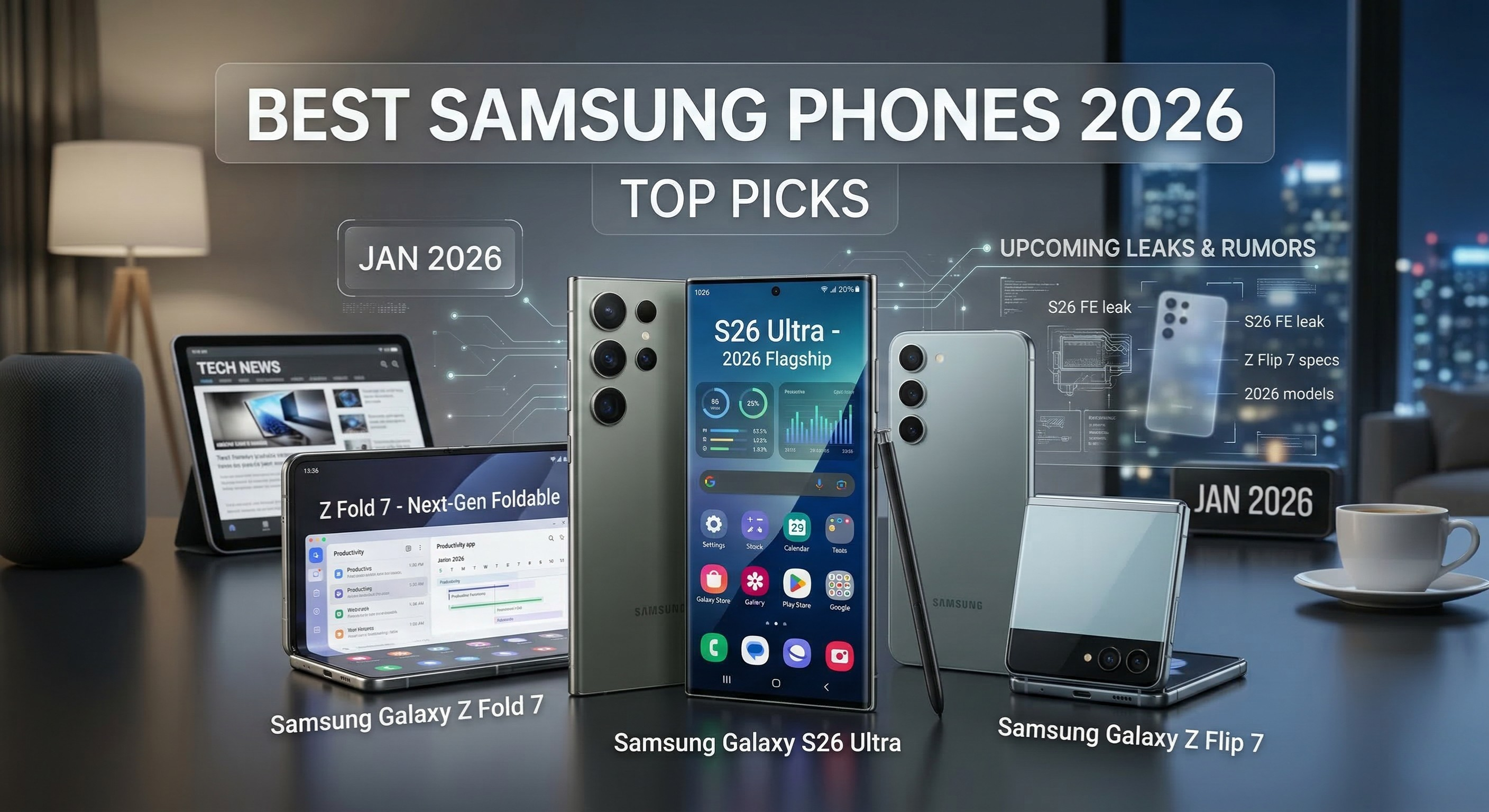 Best Samsung Phones 2026: Top Picks and Upcoming Leaks – EasyPhones